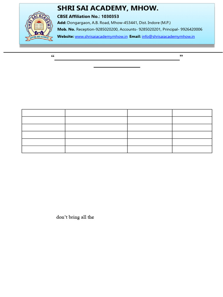 School Reopening Notice 2025-26 | PDF