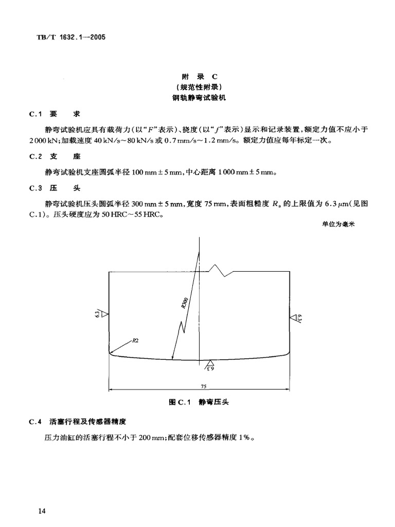 China Standard For Slow Bend Test | PDF