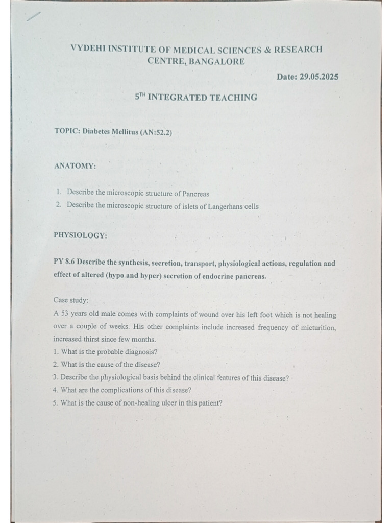 5th Integrated Teaching-Dm | PDF