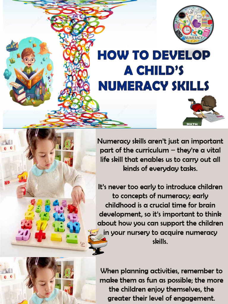 Building Numeracy Skills in Nursery | PDF | Preschool | Cognition