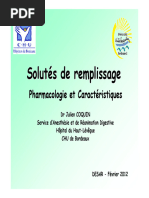 Solutés de remplissage : types et critères | PDF | Spécialités médicales | Médecine clinique