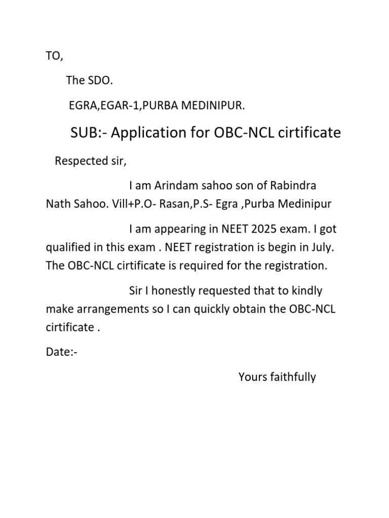 Obc NCL | PDF
