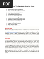 Analysis of "Hunting Snake" Poem | PDF | Poetry | Fear