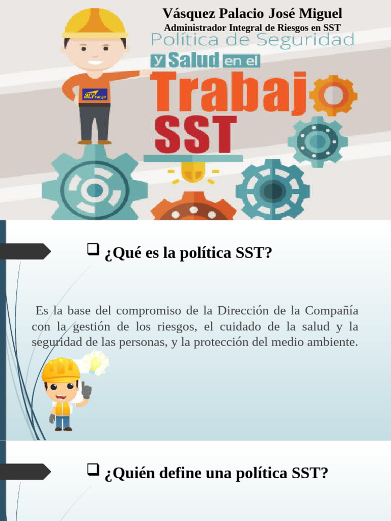 Politica SST | PDF
