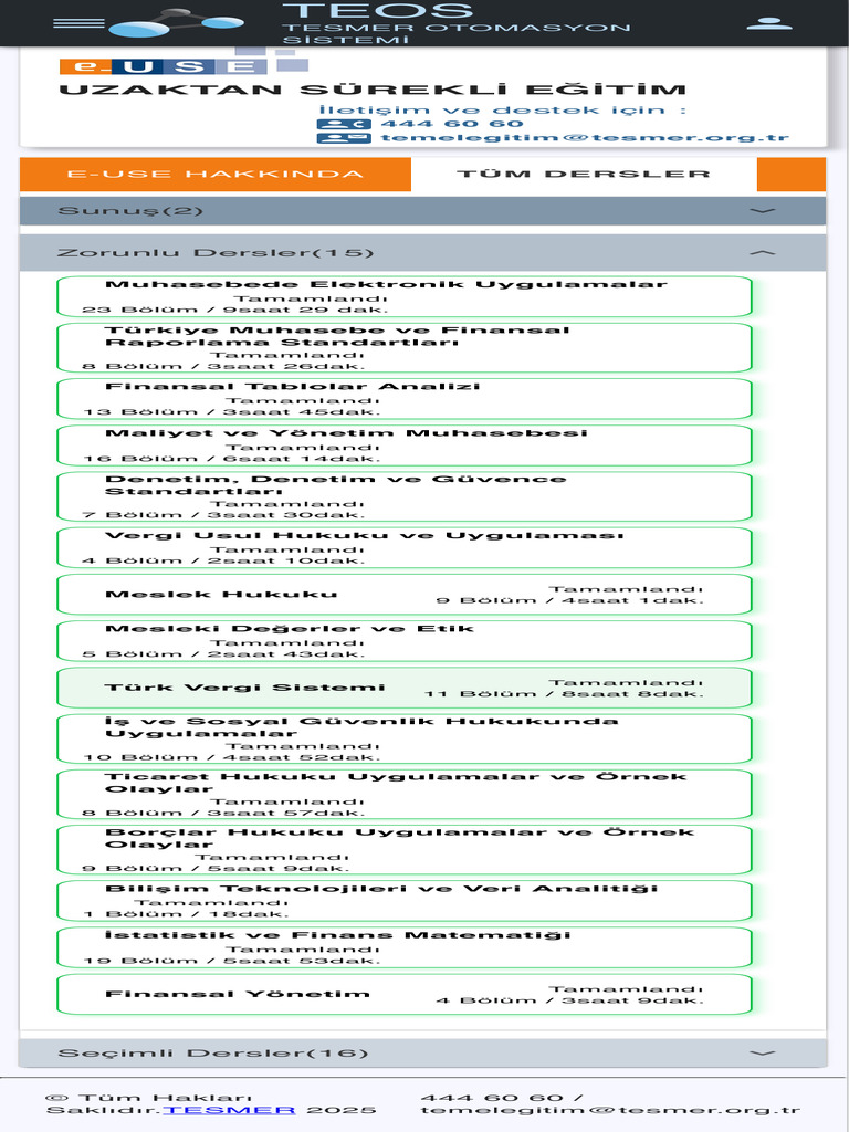 TEOS - Tesmer Otomasyon Sistemi | PDF