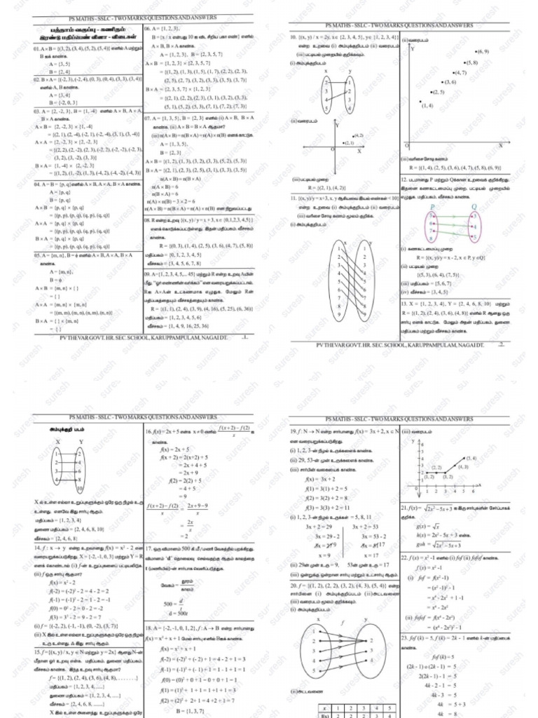 10th. Maths | PDF