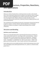 Vinyl Acetylene: Structure and Properties | PDF | Alkene | Organic ...