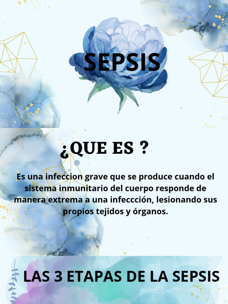Presentación de Sepsis | PDF | Septicemia | Enfermedades y trastornos ...