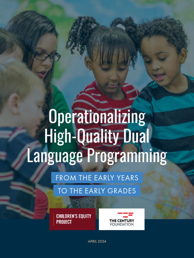High-Quality Dual Language Programming Guide | PDF | Multilingualism ...