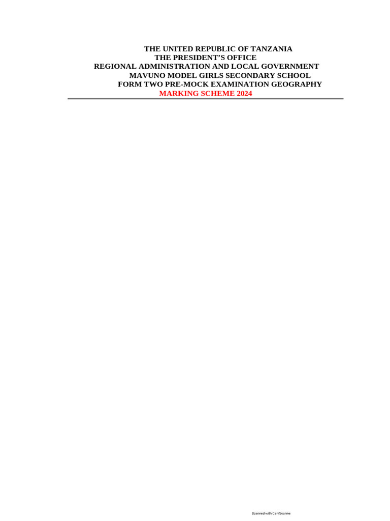 Geography Ms F2 Pdf