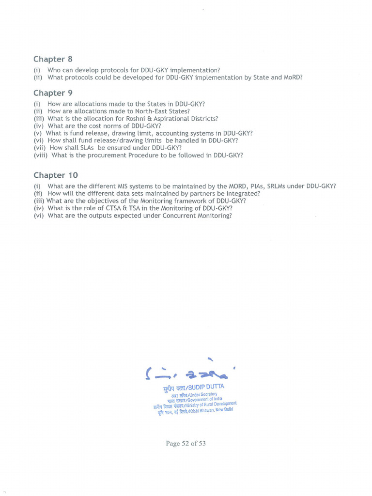 Deen Dayal Upadhyaya Grameen Kaushal Yojana (2) - 57 | PDF