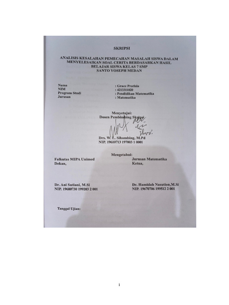 Uji Turnitin Grace | PDF