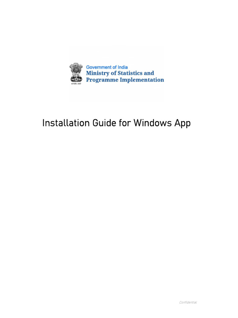 Windows App Installation Guide | PDF