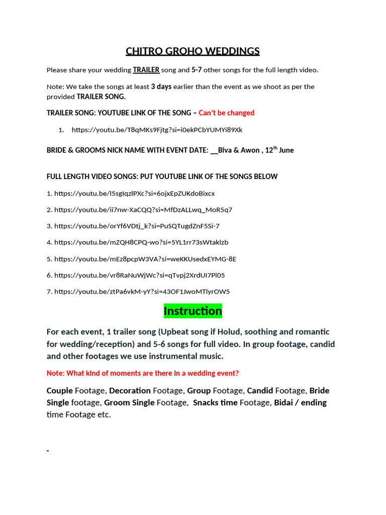 Chitro Groho Songs Providing Form New | PDF