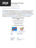 Armoiries de la RDC : Histoire et Signification | PDF