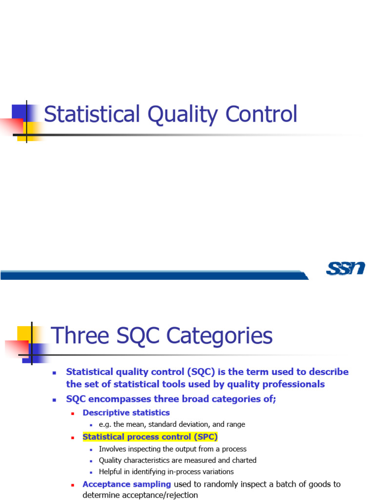 Statistical Quality Control | PDF | Statistics | Sampling (Statistics)