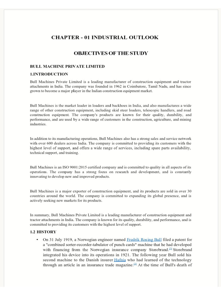 Bull Report - 2 | PDF