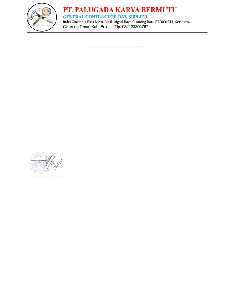 Surat Keterangan Saeful Bahtiar | PDF