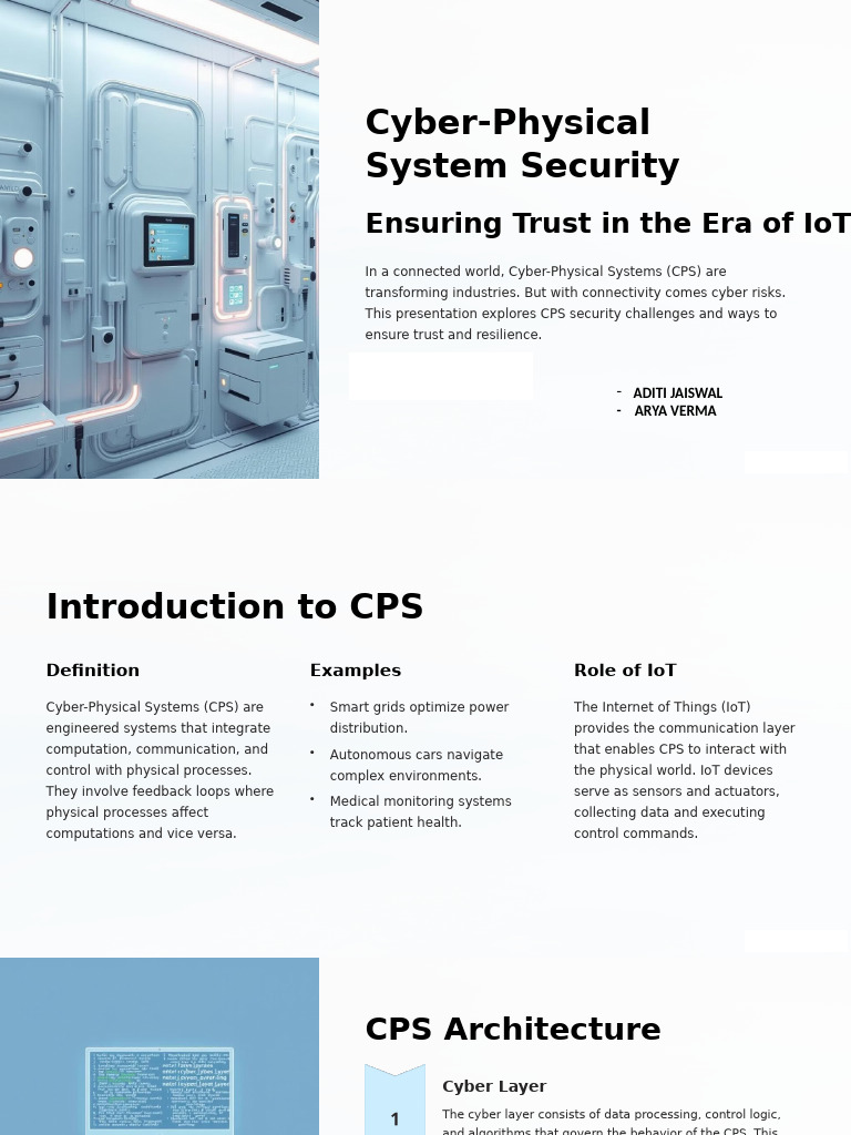 Cyber Physical System Security | PDF | Security | Computer Security