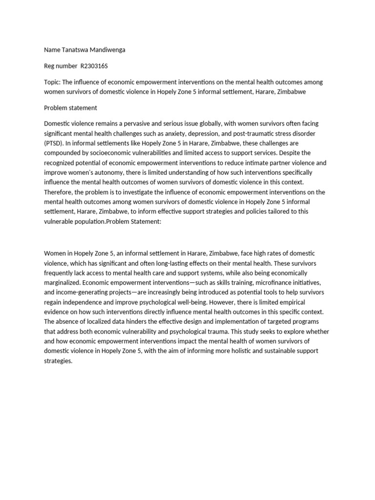 Name Tanatswa R230316S Doc 2 | PDF