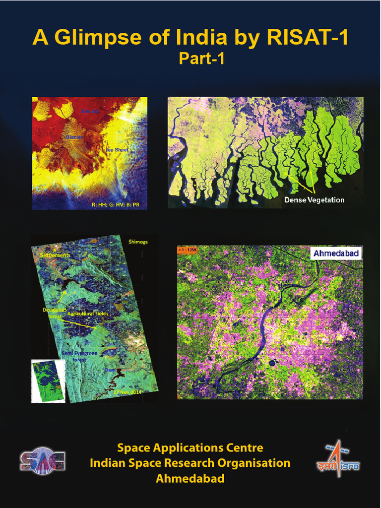 RISAT-1: A Glimpse of India | PDF | Himalayas | Wetland