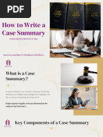 Case Digest Format Guide | PDF