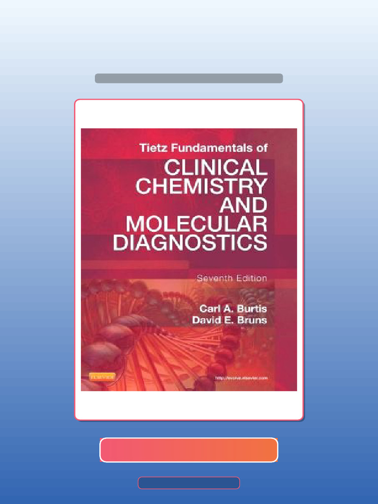 Tietz Fundamentals of Clinical Chemistry and Molecular Diagnostics 7th ...