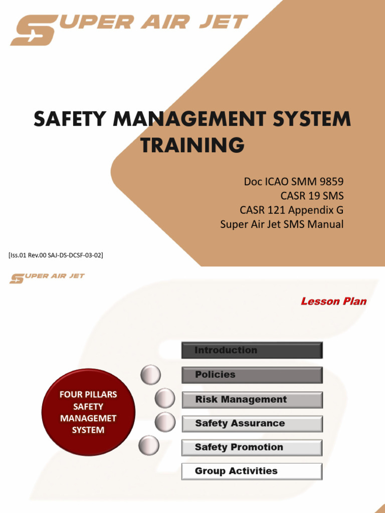 Super Air Jet Safety Management Overview | PDF | Risk | Hazards