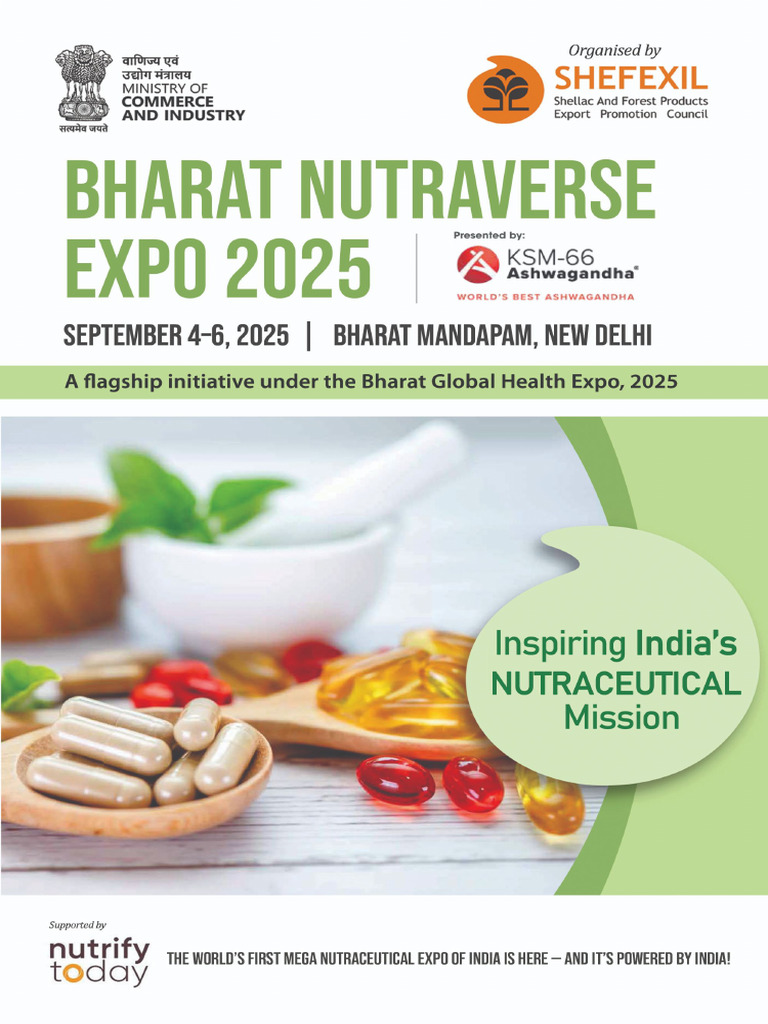Bharat Nutraverse Expo 2025 Brochure | PDF