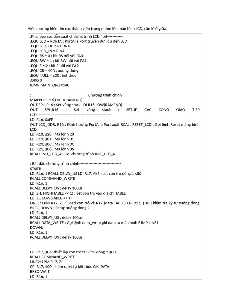Lab1-3 LCD | PDF
