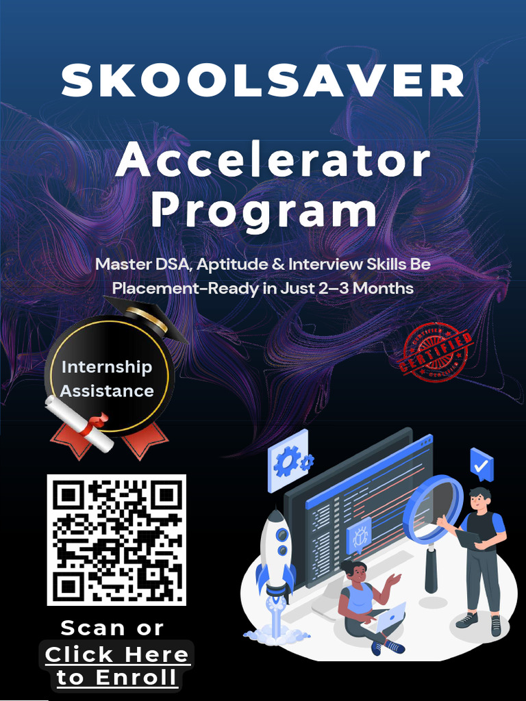Accelerator Program Brochure | PDF | Theoretical Computer Science | Algorithms
