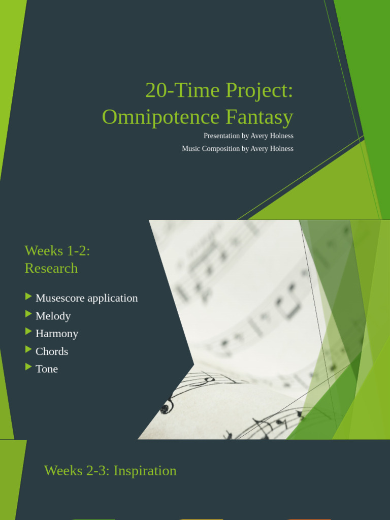 20 Time Project | PDF