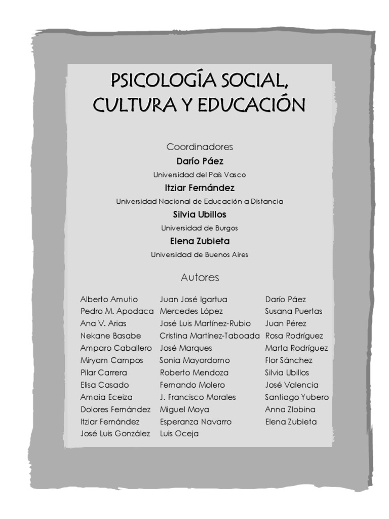 Libro (1) Paez | PDF