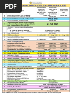 Cips Exam Timetable | PDF