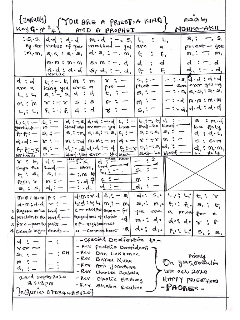 A Priest, A King & A Prophet by NDK | PDF