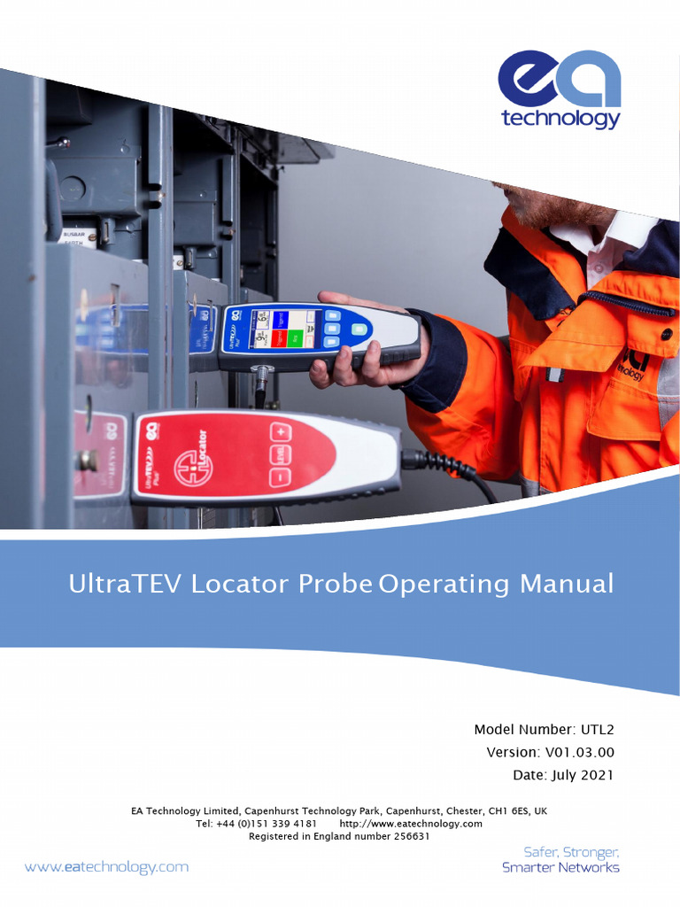 Ultratev Locator Probe Manual 2852 v01 03 00 | PDF | Ultrasound ...