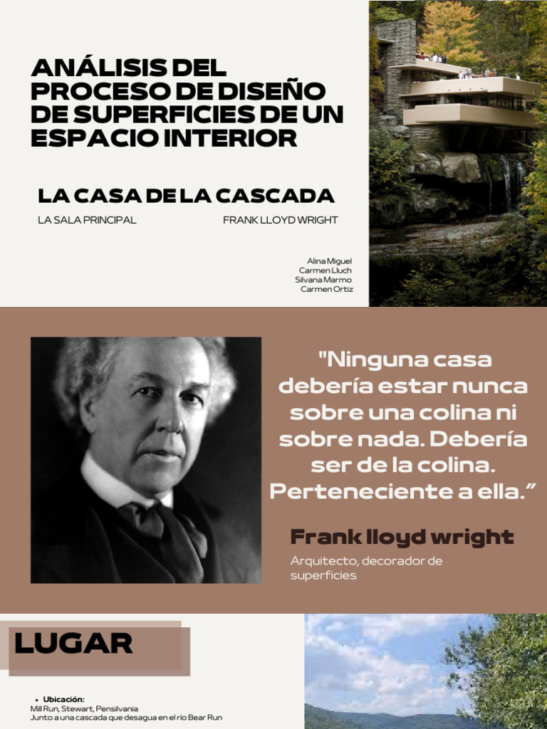 Casa de La Cascada | PDF