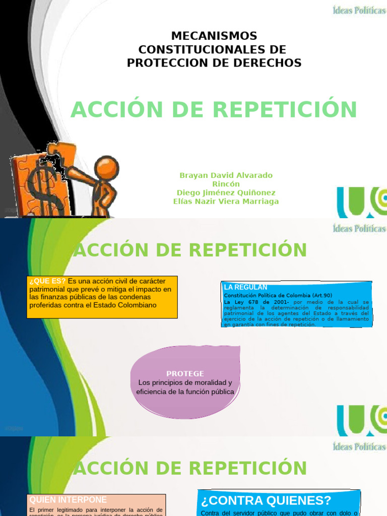 Accion de Repeticion | PDF | Demanda judicial | Intención (Derecho Penal)