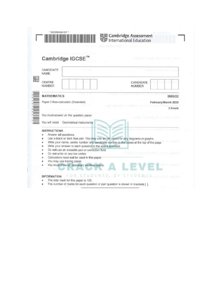 Mathematics Igcse | PDF