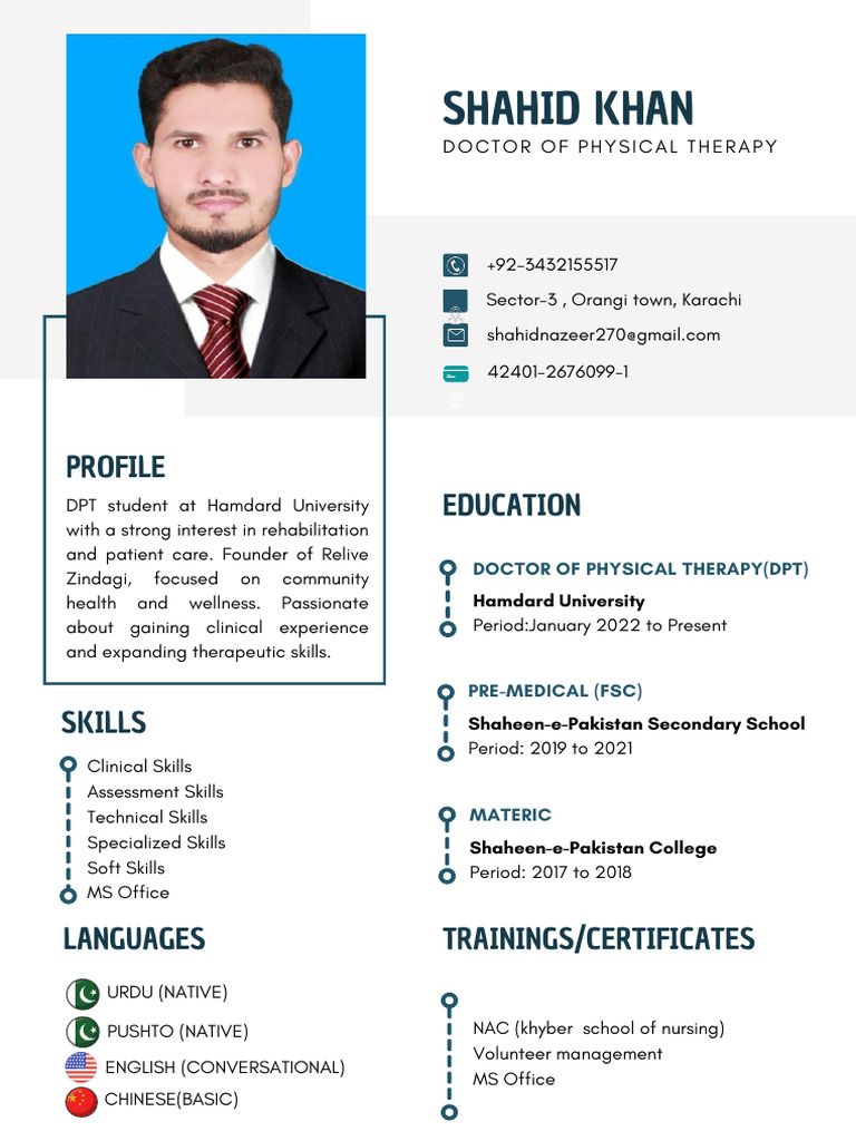 Shahid Resume | PDF