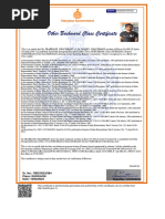 UPSC OBC Caste Certificate Formate 2025 | PDF | Empowerment ...