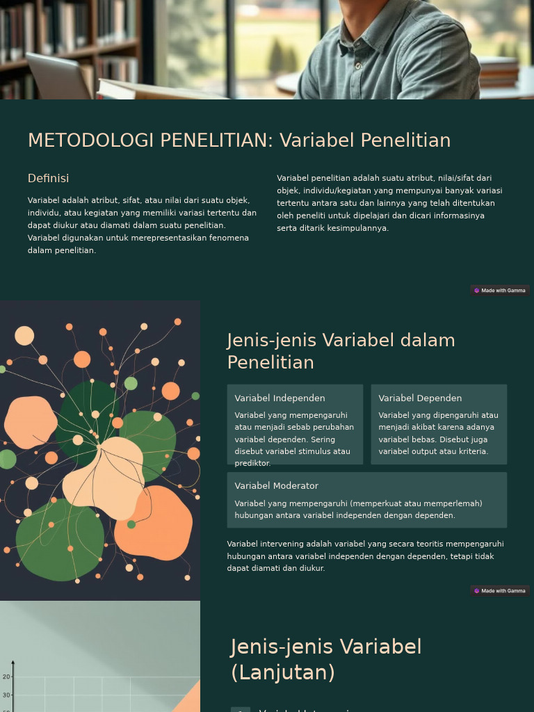 Metodologi Penelitian Variabel Penelitian | PDF