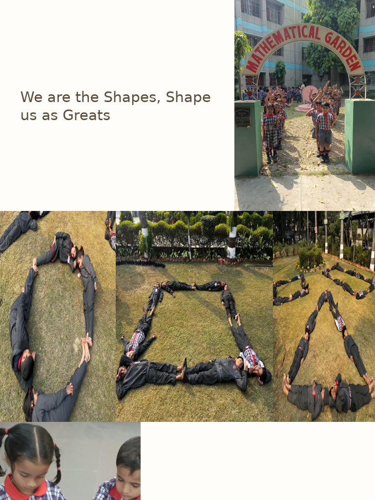We Are The Shapes Shape Us As Greats | PDF
