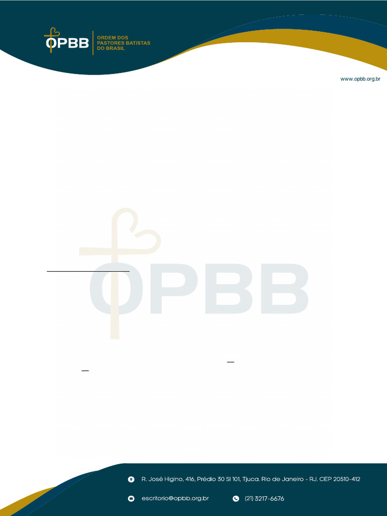 Manual Operacional da OPBB: Estrutura e Regras | PDF