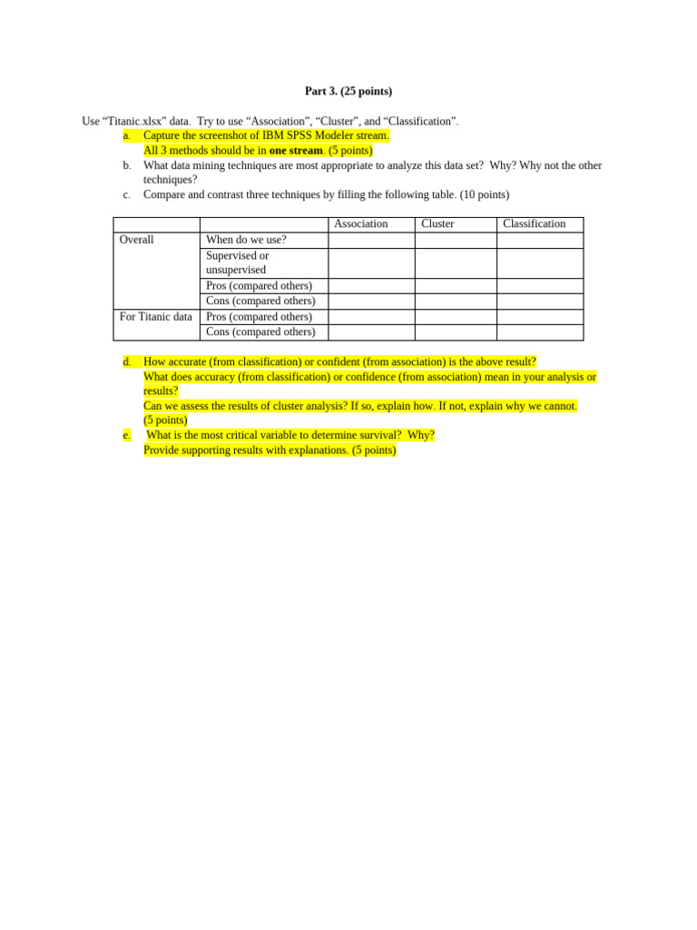 Titanic Data Analysis Techniques | PDF