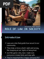 Why Do We Need Law in A Society | PDF | Justice | Crime & Violence