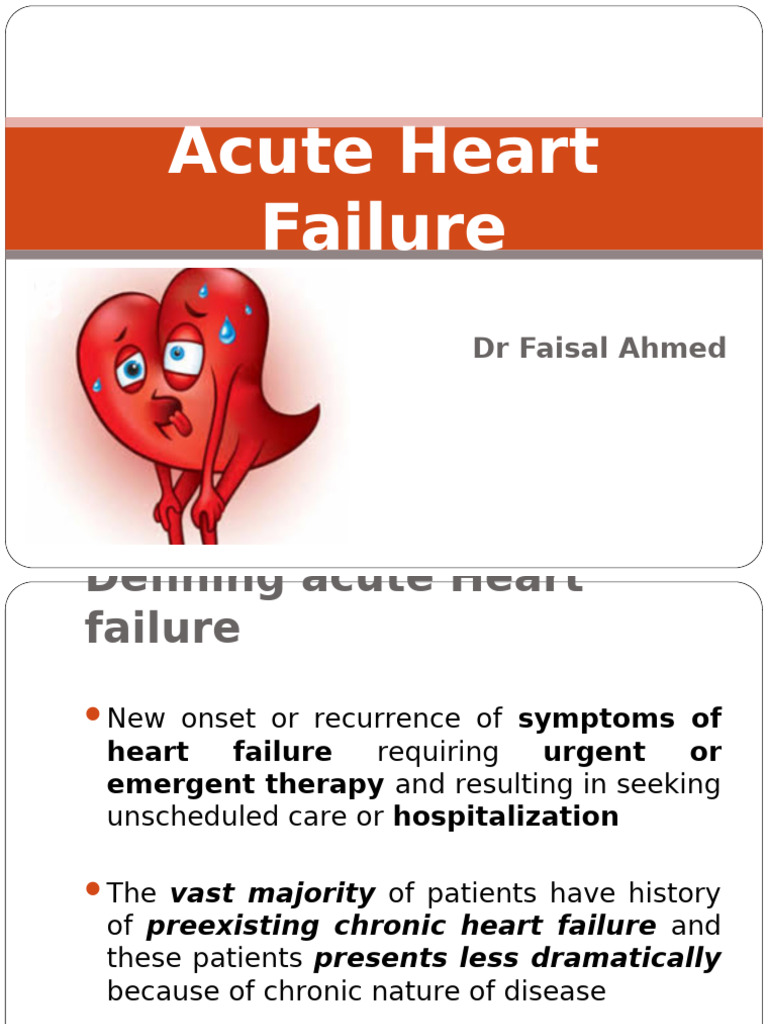 Acute Heart Failure | PDF | Heart Failure | Cardiovascular System