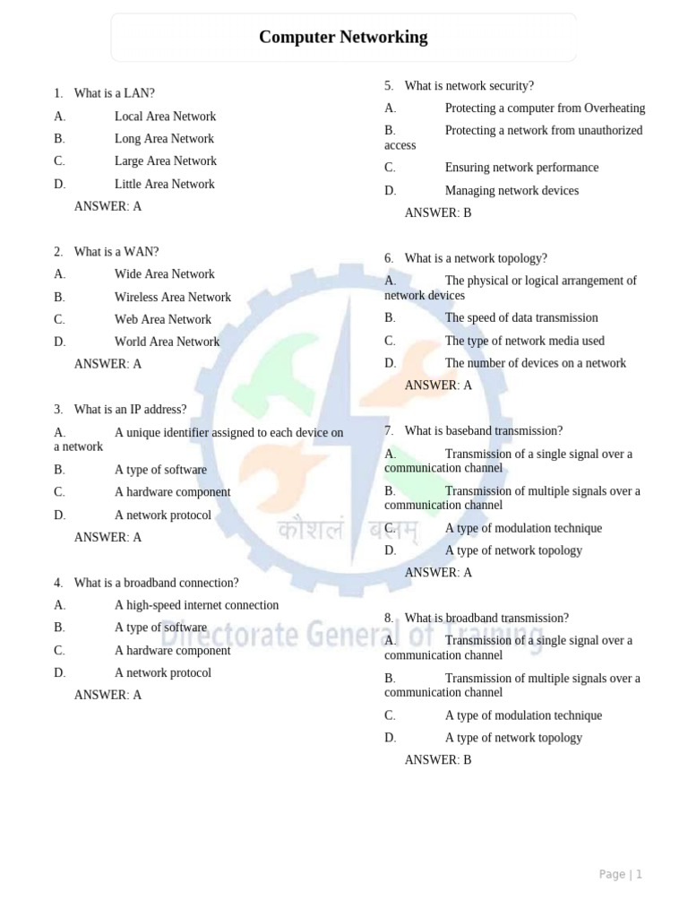 Core Module - 02 | PDF | Computer Network | Transmission Medium
