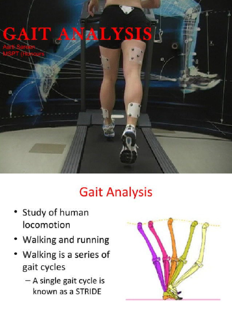 Gait Analysis 16066737 | PDF