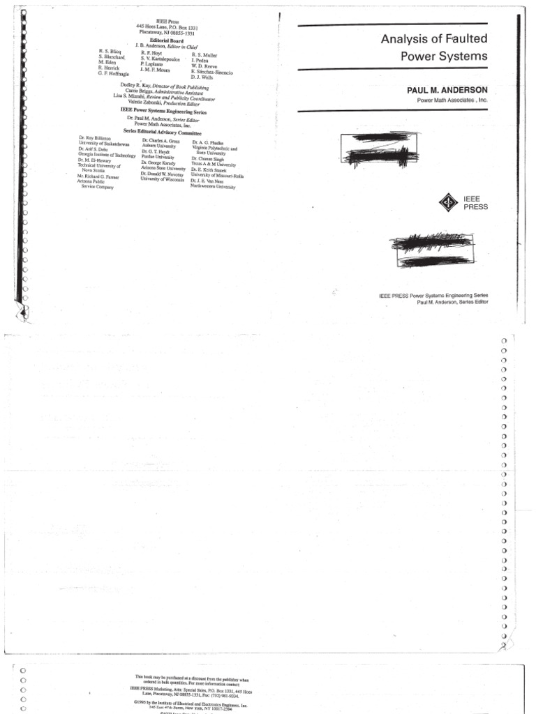 Analysis of Faulted Power System | PDF